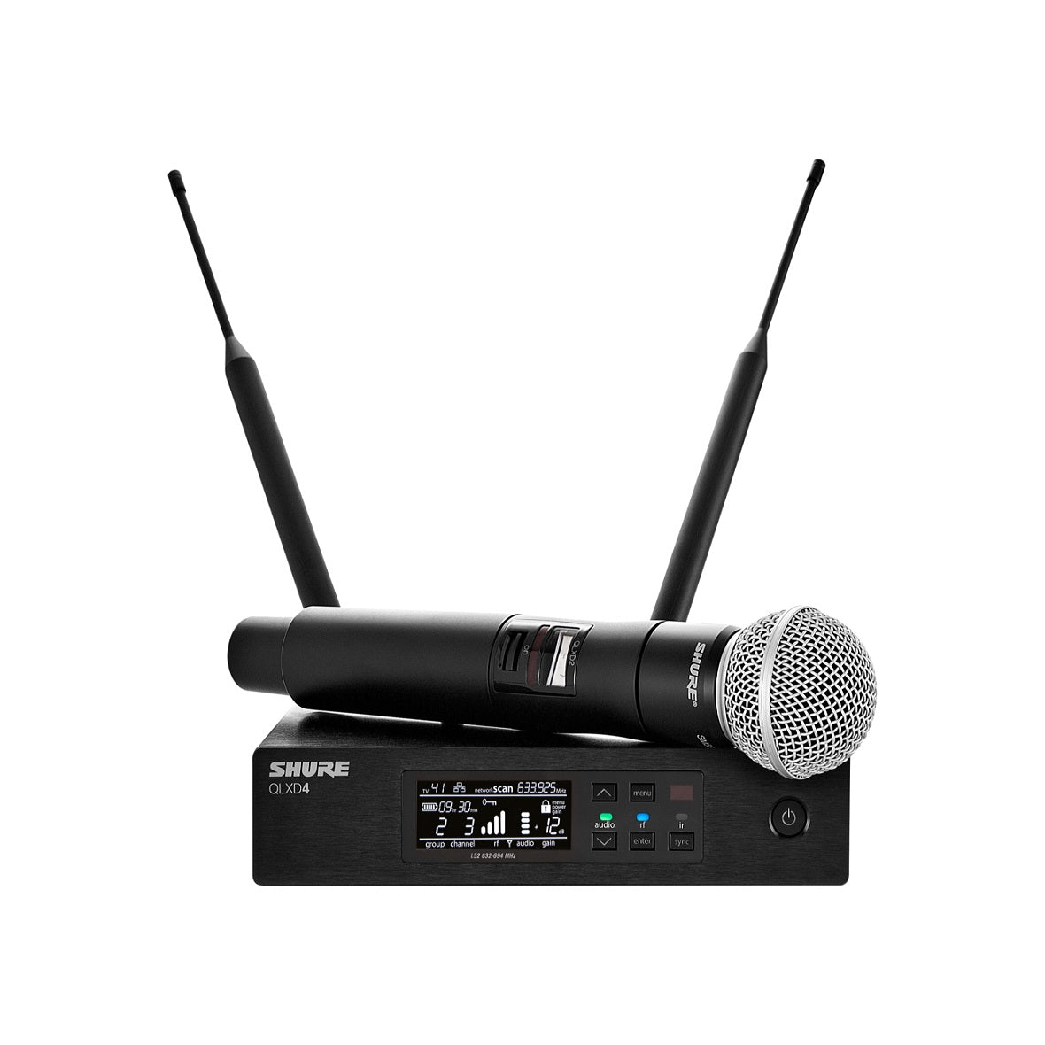 Shure QLXD2/SM58-H50 Handheld Transmitter with SM58 Capsule – Woodsy's Music