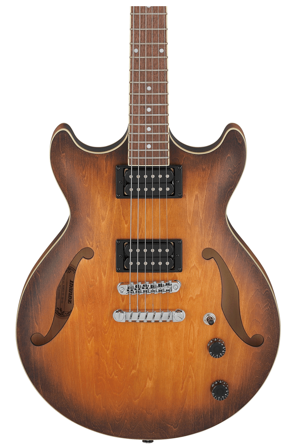 Ibanez AM53 Thinline Archtop Double Cutaway – Woodsy's Music