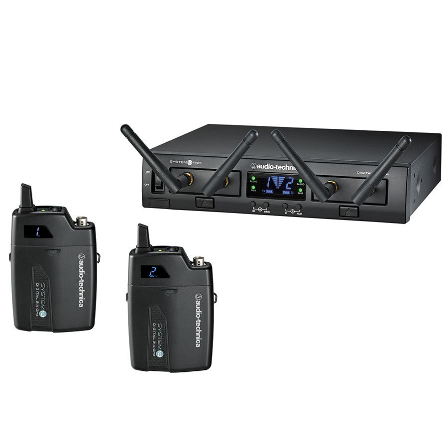 Audio-Technica System 10 Pro Digital Dual Transmitter System ATW-1311 ...
