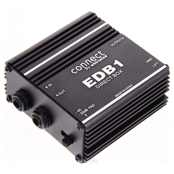 Whirlwind EDB-1 Passive Direct Box – Woodsy's Music